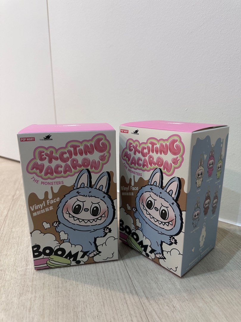 [Authentic] POPMART Labubu Exciting Macaron, Hobbies & Toys, Toys ...