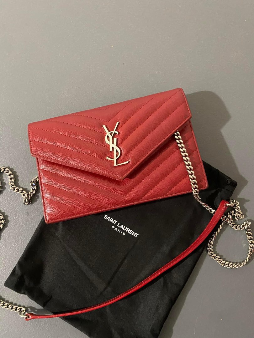 Authentic YSL Envelop Bag, Luxury, Bags & Wallets on Carousell