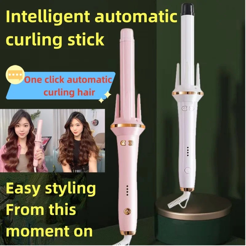 Automatic Hair Curler Auto Hair Curling Iron Ceramic Rotating Air ...