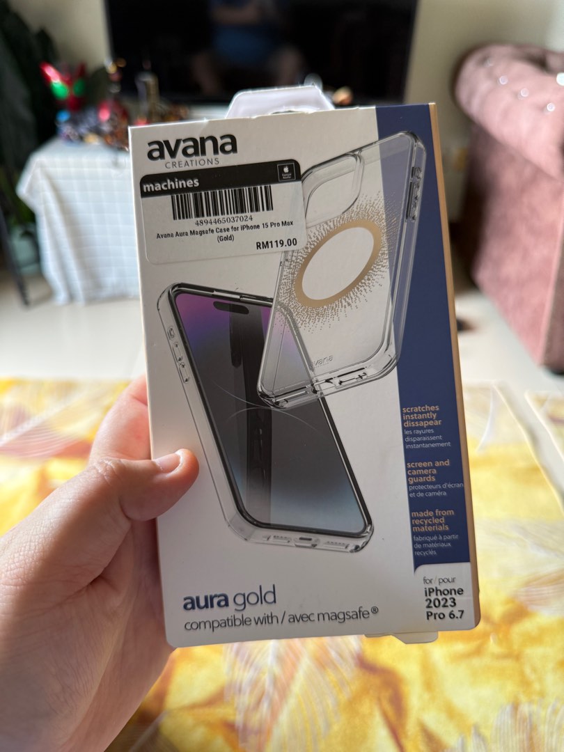 AVANA AURA GOLD CASE 15 PRO MAX, Mobile Phones & Gadgets, Mobile ...