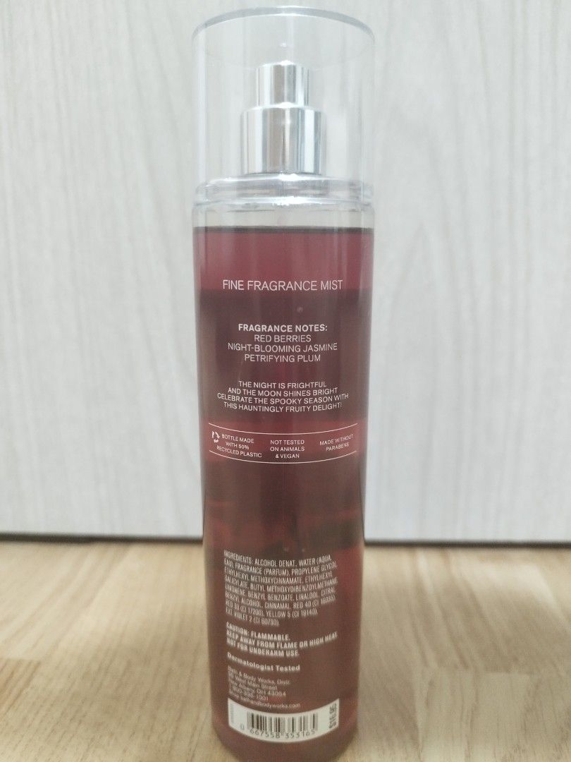 Bath & Body Works Vampire Blood Fine Fragrance Mist (BBW), Beauty ...