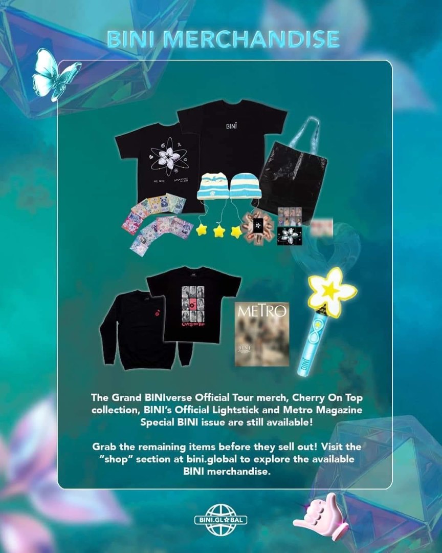 Bini Merch for sale, Hobbies & Toys, Memorabilia & Collectibles, Fan ...