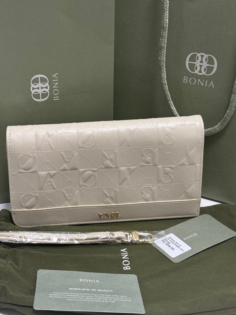 Bonia Long Wallet, Luxury, Bags & Wallets on Carousell
