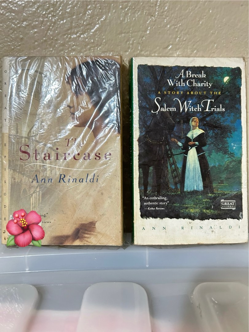 Book Collection Set 41 (Ann Rinaldi): A Break with Charity_The ...