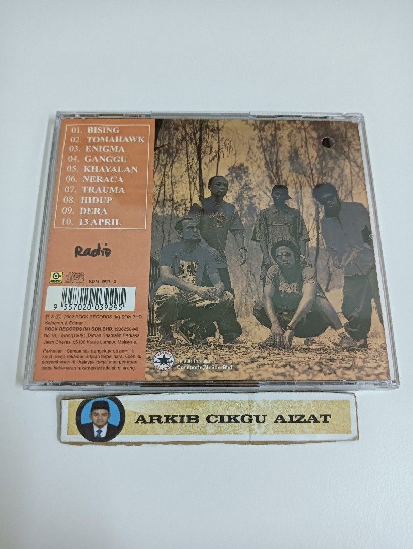 CD KUMPULAN TRIMATRA - BISING (1ST PRESS), Hobbies & Toys, Music ...