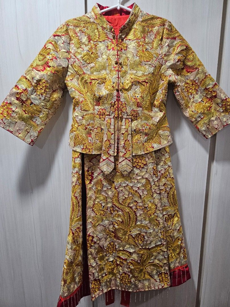 Chinese Wedding Kua, Women's Fashion, Dresses & Sets, Traditional ...