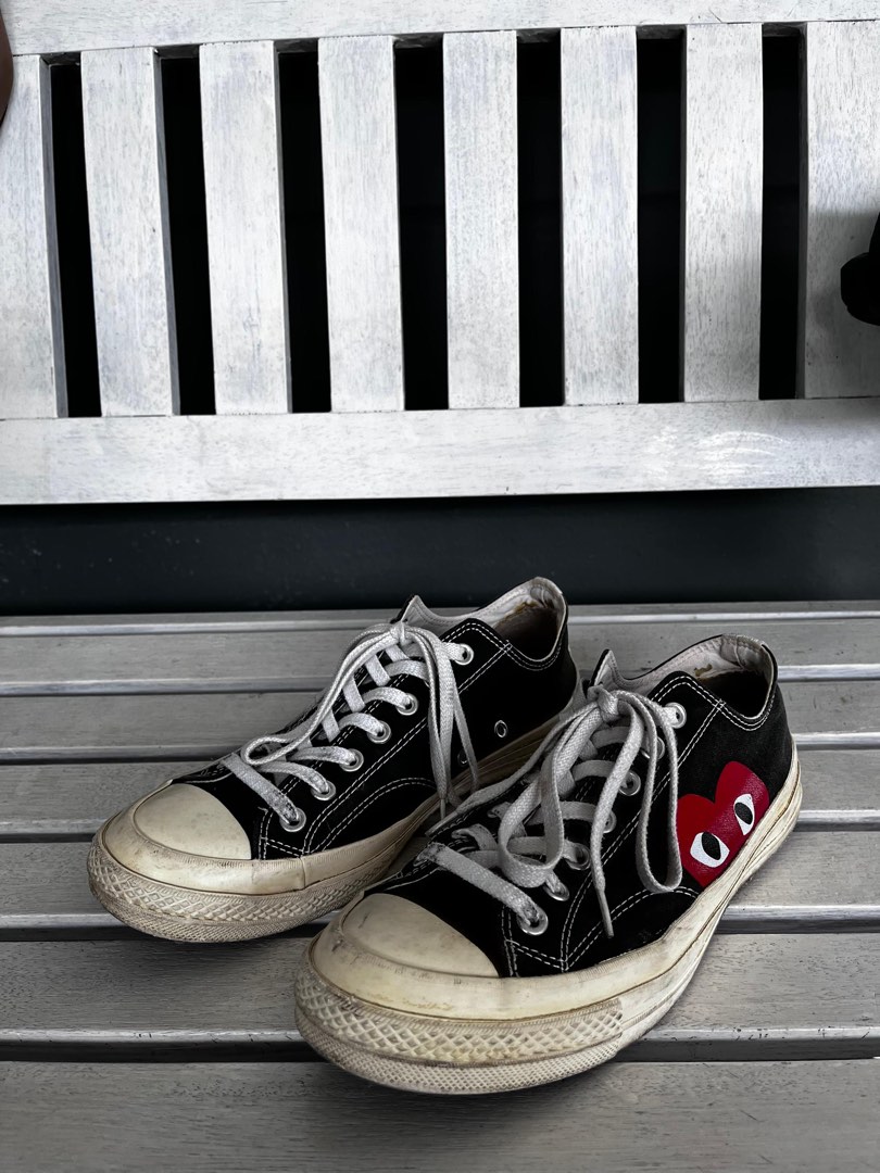 Converse CDG, Men's Fashion, Footwear, Sneakers on Carousell