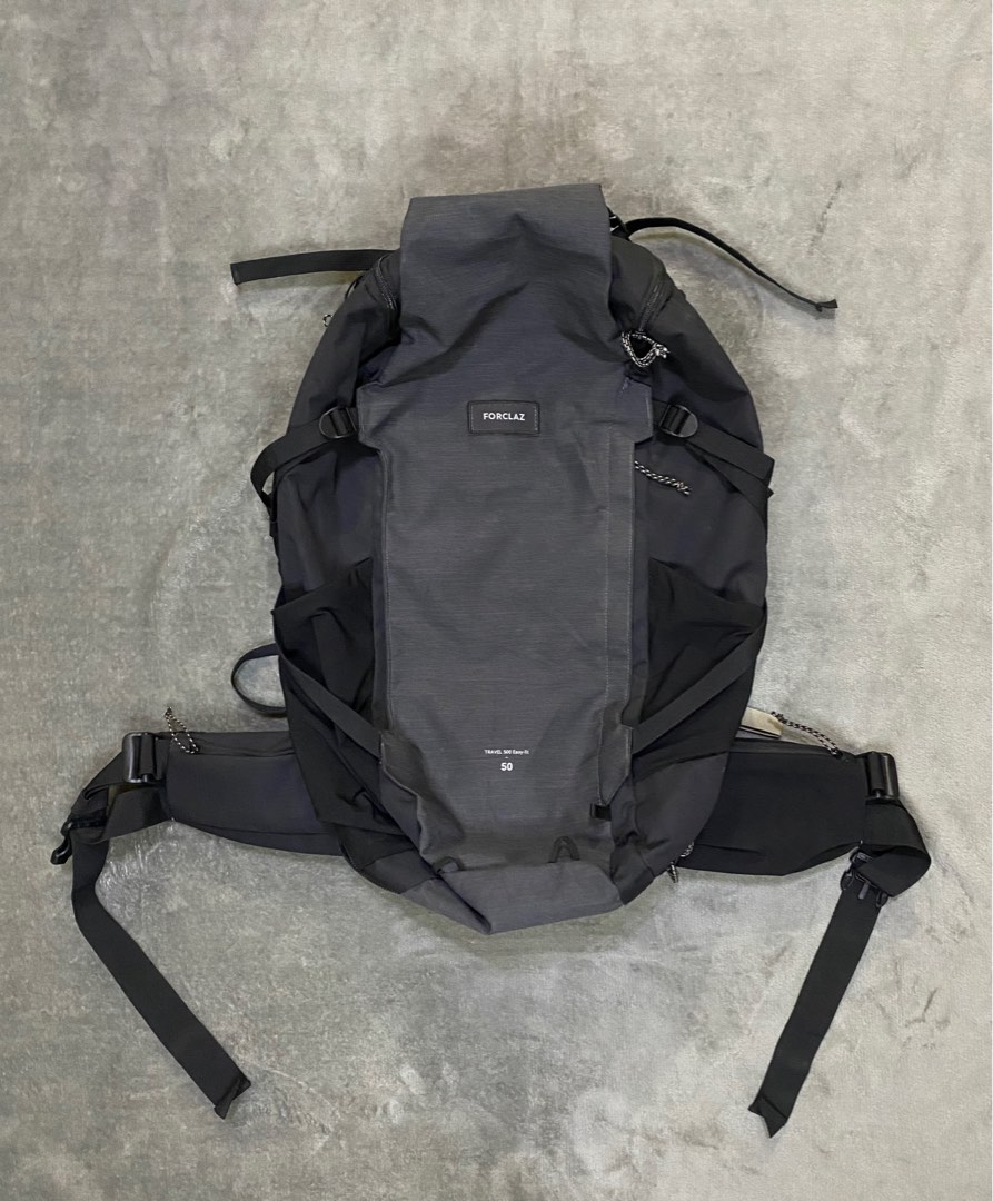 Decathlon Forclaz Travel 500 Easy Fit - 50L, Men's Fashion, Bags ...