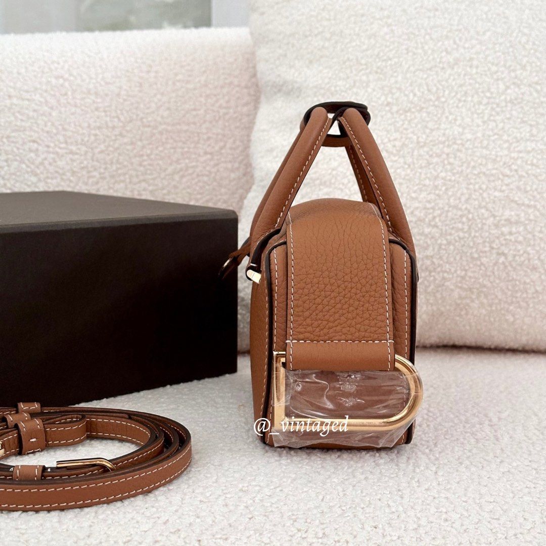 Delvaux Nano Cool Box in Vegetal Taurillon Leather GHW, Luxury, Bags ...
