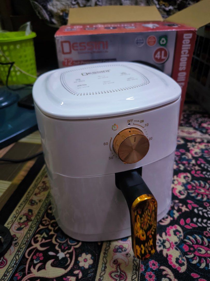 DESSINI AIRFRYER WHITE, TV & Home Appliances, Kitchen Appliances, Ovens ...