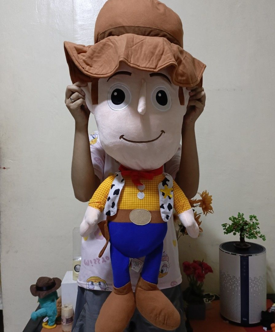 Disney Toy story Woody human size plush, Hobbies & Toys, Toys & Games ...