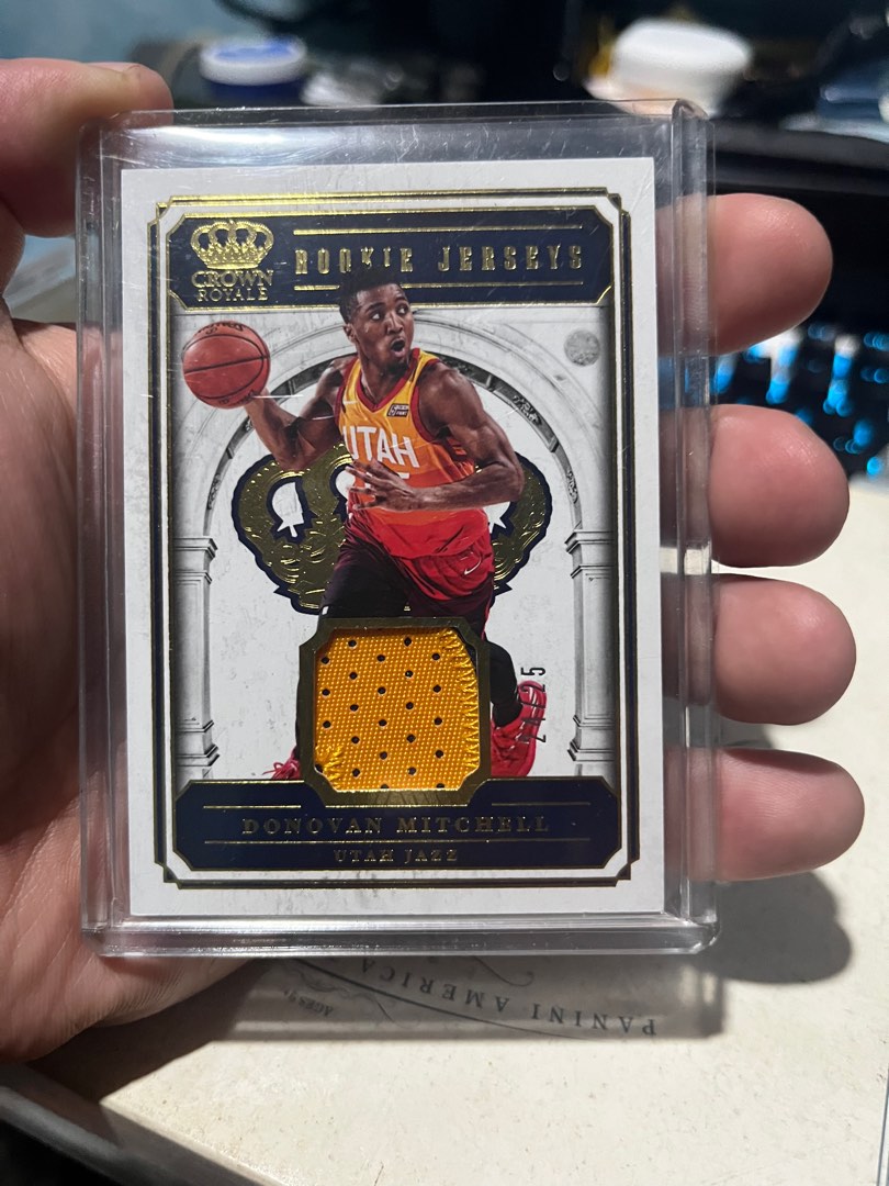 Donovan Mitchell NBA Cards PATCH JERSEY, Hobbies & Toys, Toys & Games ...