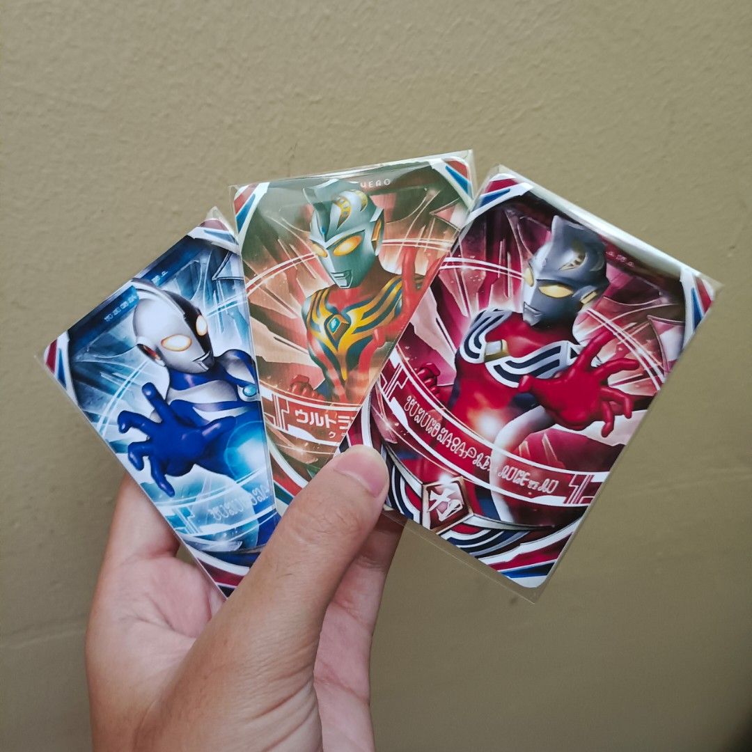 Dx 3rd Party Ultraman Orb Cosmos & Justice Cards (Ultraman Legend Set), Hobbies & Toys, Toys ...