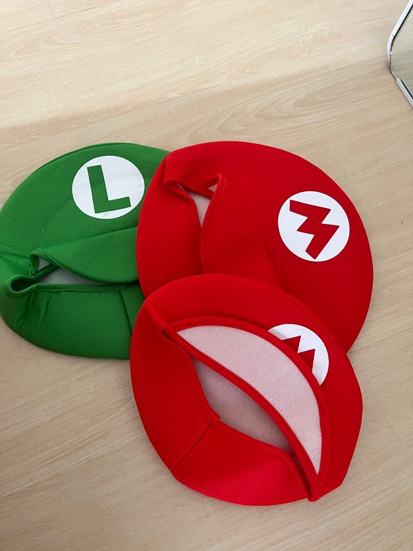 Family Mario hats, Women's Fashion, Watches & Accessories, Hats ...