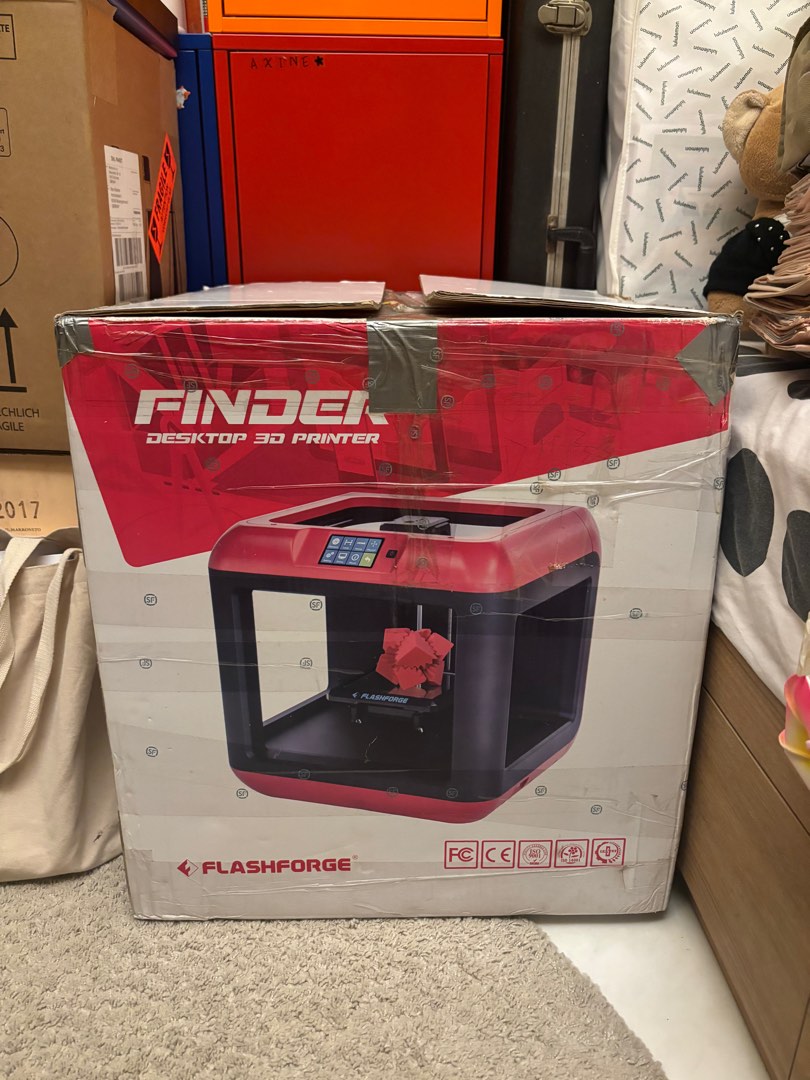 Flashforge Finder 3D printer, Computers & Tech, Printers, Scanners & Copiers on Carousell