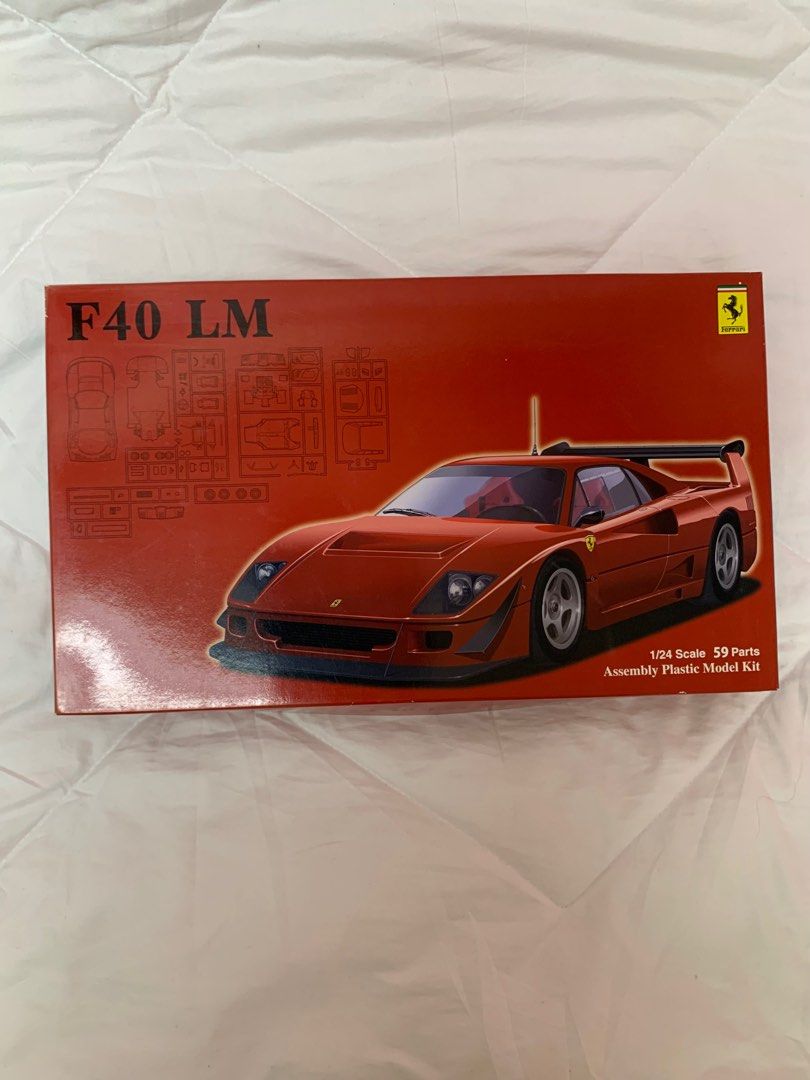 Fujimi Ferrari F40 LM, Hobbies & Toys, Toys & Games on Carousell