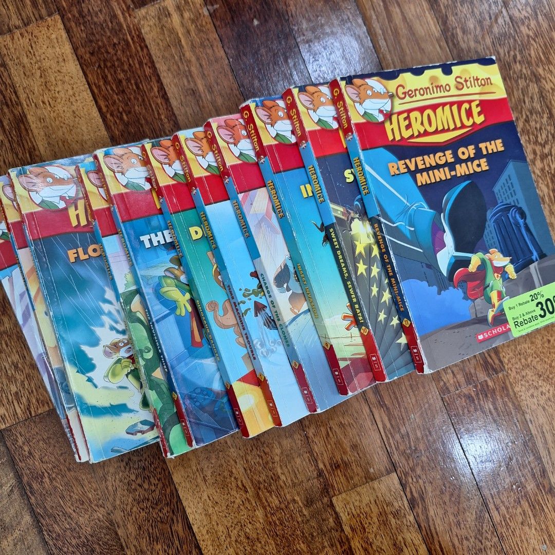 Geronimo Stilton Heromice Series, Hobbies & Toys, Books & Magazines ...