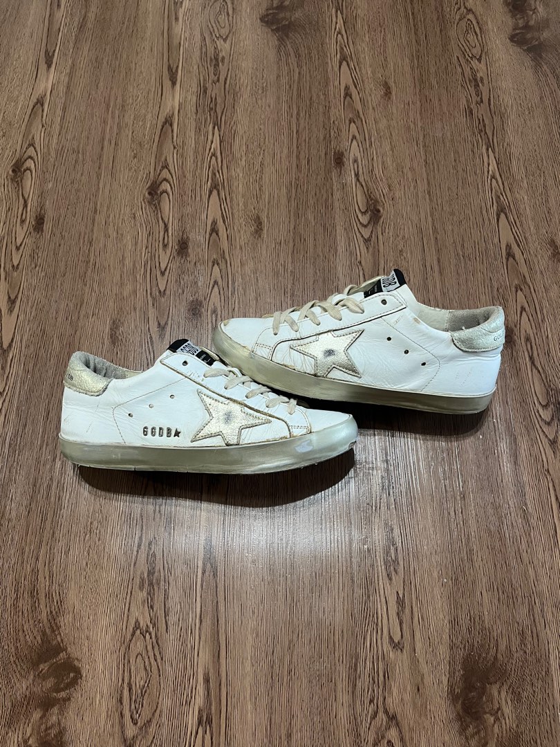 GGDB Superstar Gold Tab, Women's Fashion, Footwear, Sneakers on Carousell