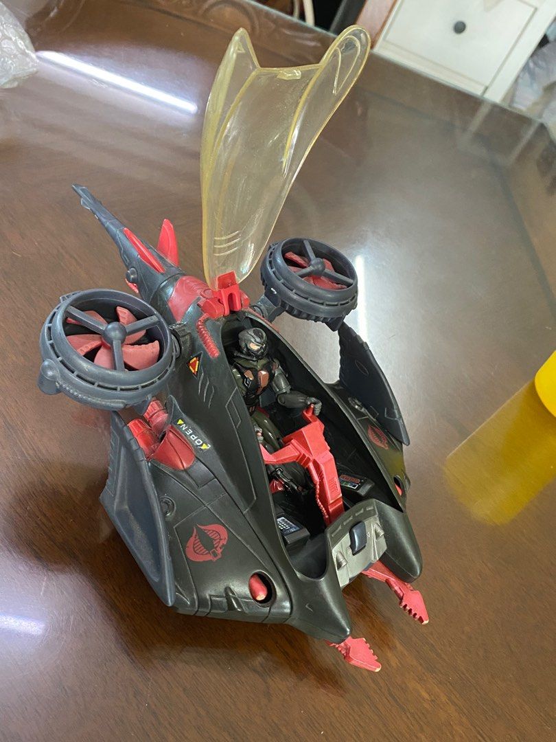 G.I. Joe The Rise of Cobra Mantis Attack Craft with GI Joe Electric EEL ...
