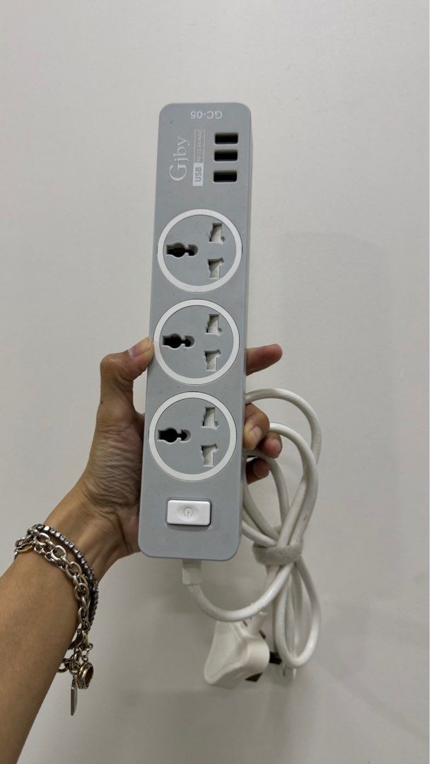 Gjby GC-05 Extension Cord, TV & Home Appliances, Electrical, Adaptors ...