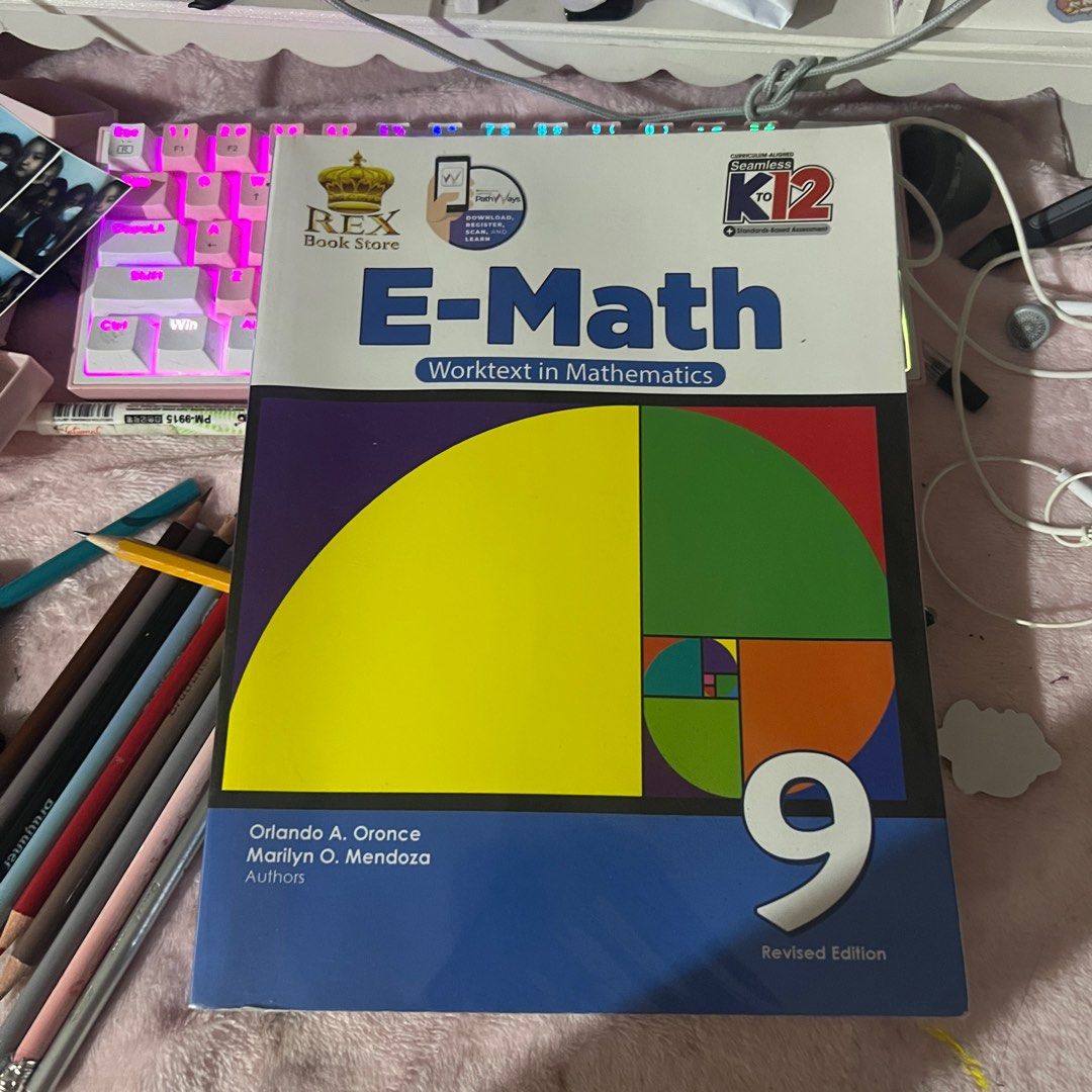 grade 9 math book, Hobbies & Toys, Books & Magazines, Textbooks on ...