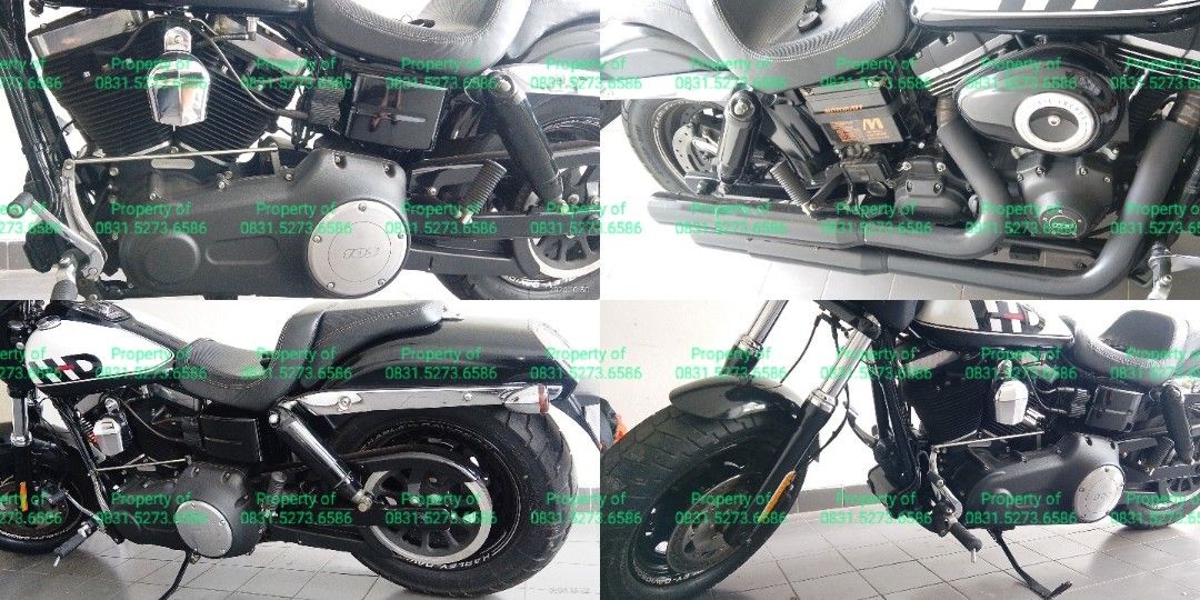 Harley Davidson Dyna Fatbob Tahun 2017 FXDF Six Speed, Motor di Carousell