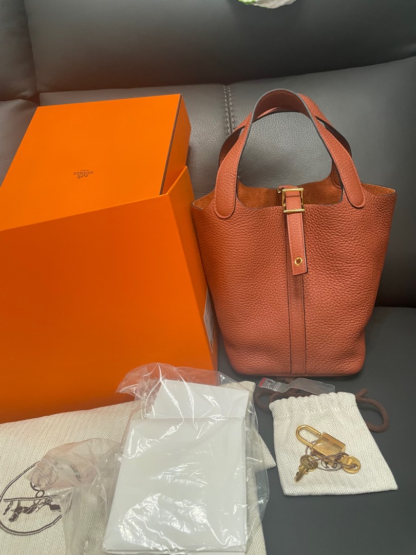 Hermes Picotin 18, 名牌, 手袋及銀包 - Carousell
