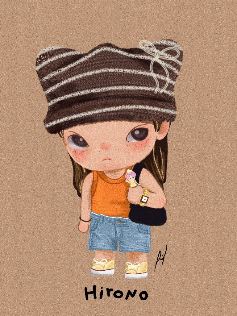 HIRONO SONNY ANGEL LABUBU POPMART CUSTOM DRAWING, Hobbies & Toys, Toys & Games on Carousell