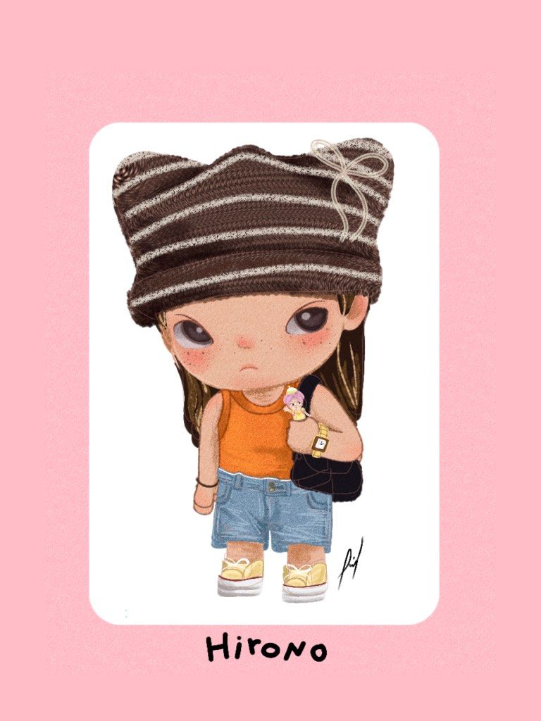 HIRONO SONNY ANGEL LABUBU POPMART CUSTOM DRAWING, Hobbies & Toys, Toys & Games on Carousell