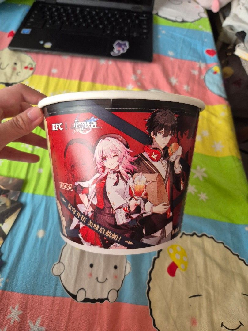 honkai star rail hsr kfc bucket, Hobbies & Toys, Memorabilia ...