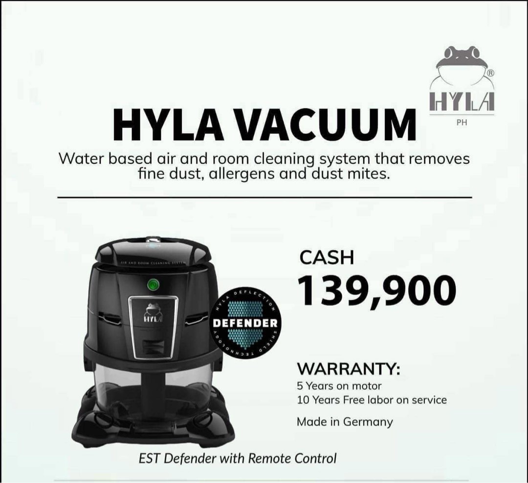 HYLA defender est vacuum, Furniture & Home Living, Cleaning & Homecare ...
