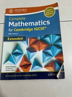 IGCSE MATHS TEXTBOOK (9-1), Hobbies & Toys, Books & Magazines ...