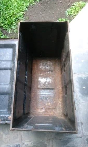 Kotak Besi Antik Ukuran Jumbo Bekas Wadah Amunisi Militer, Antik ...