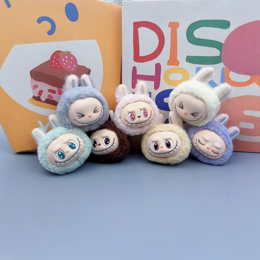Labubu 2nd Head Keychain, Hobbies & Toys, Toys & Games on Carousell