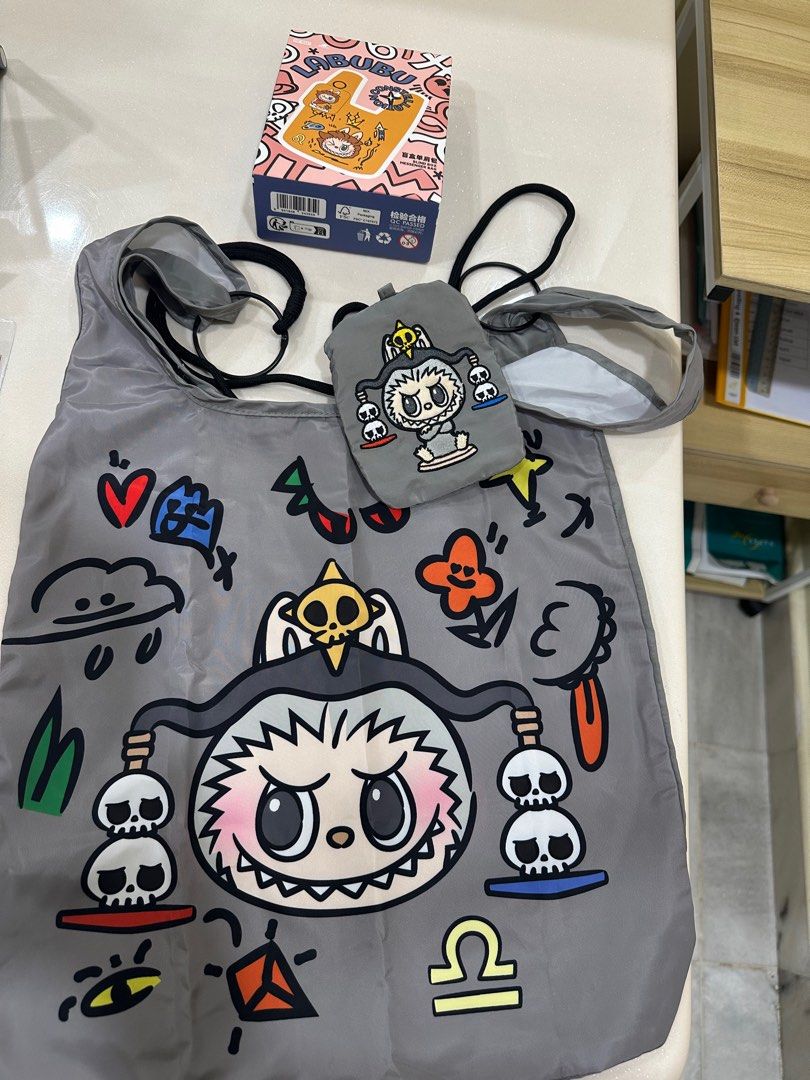 Labubu Libra Recycle Bag, Hobbies & Toys, Toys & Games on Carousell