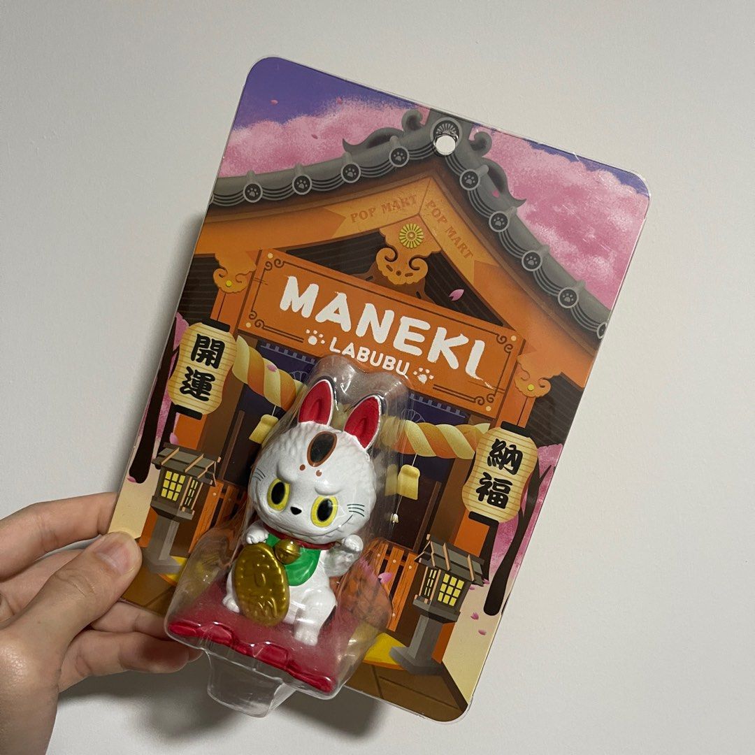 Labubu Maneki (Japan Limited), Hobbies & Toys, Toys & Games on Carousell
