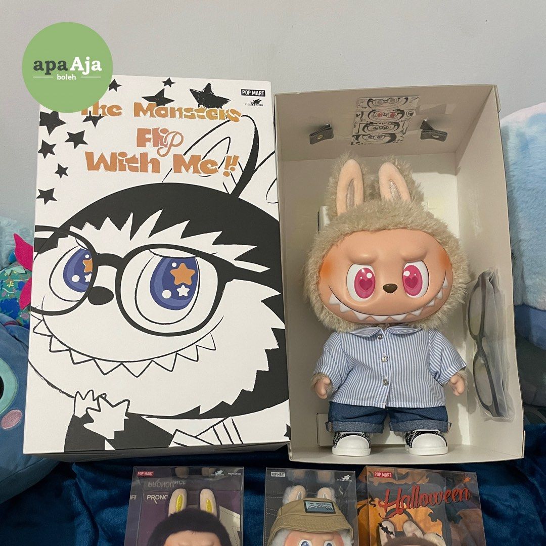 Labubu PopMart Gancit 100% ORI, Toys & Collectibles, Mainan di Carousell