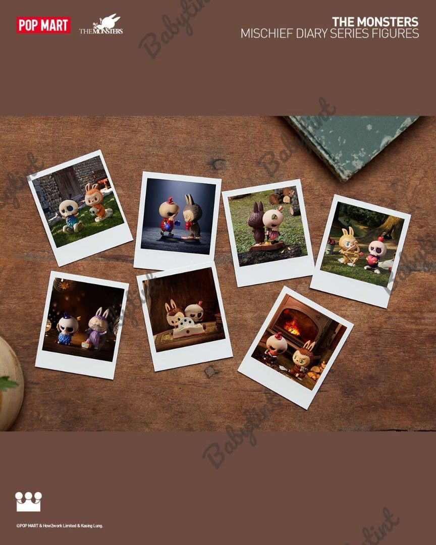 Labubu THE MONSTERS Mischief Diary Series Figures, Hobbies & Toys, Toys ...