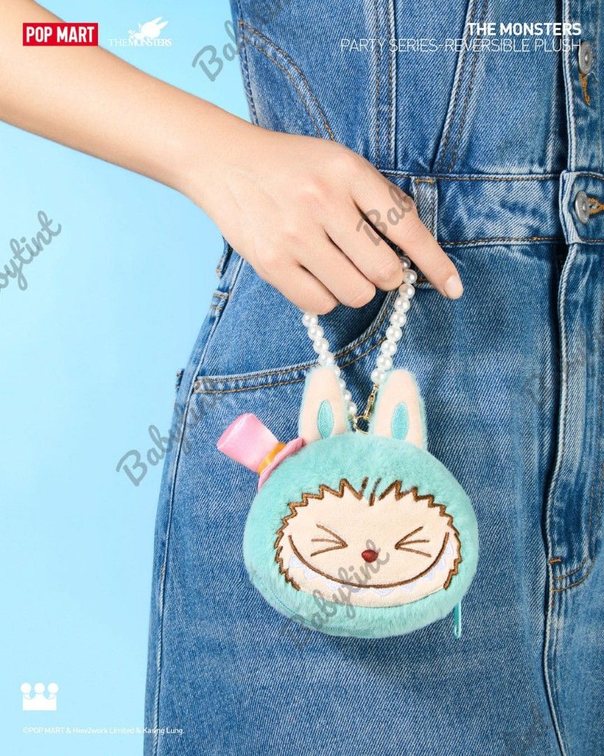 Labubu THE MONSTERS Party Series-Reversible Plush, Hobbies & Toys, Toys ...