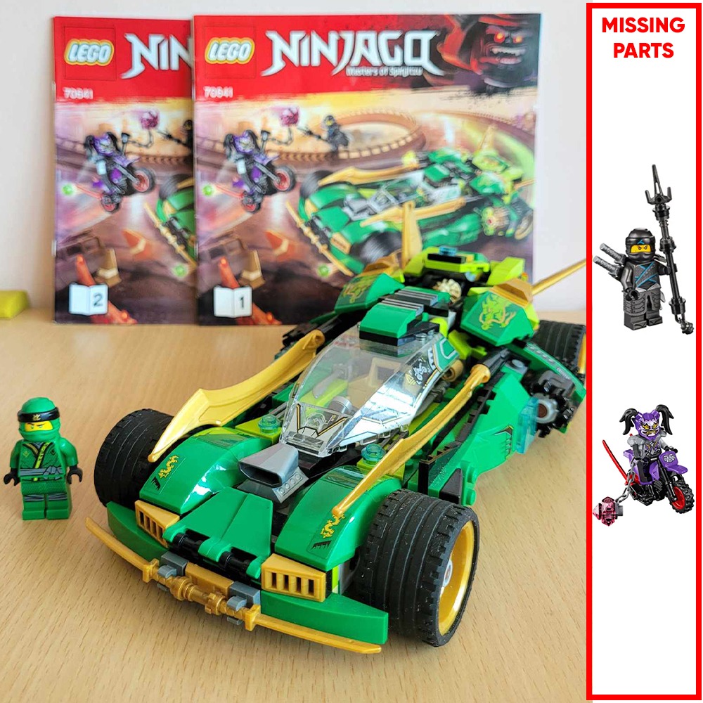 LEGO Ninjago Ninja Nightcrawler 70641 ( Preloved ), Hobbies & Toys ...