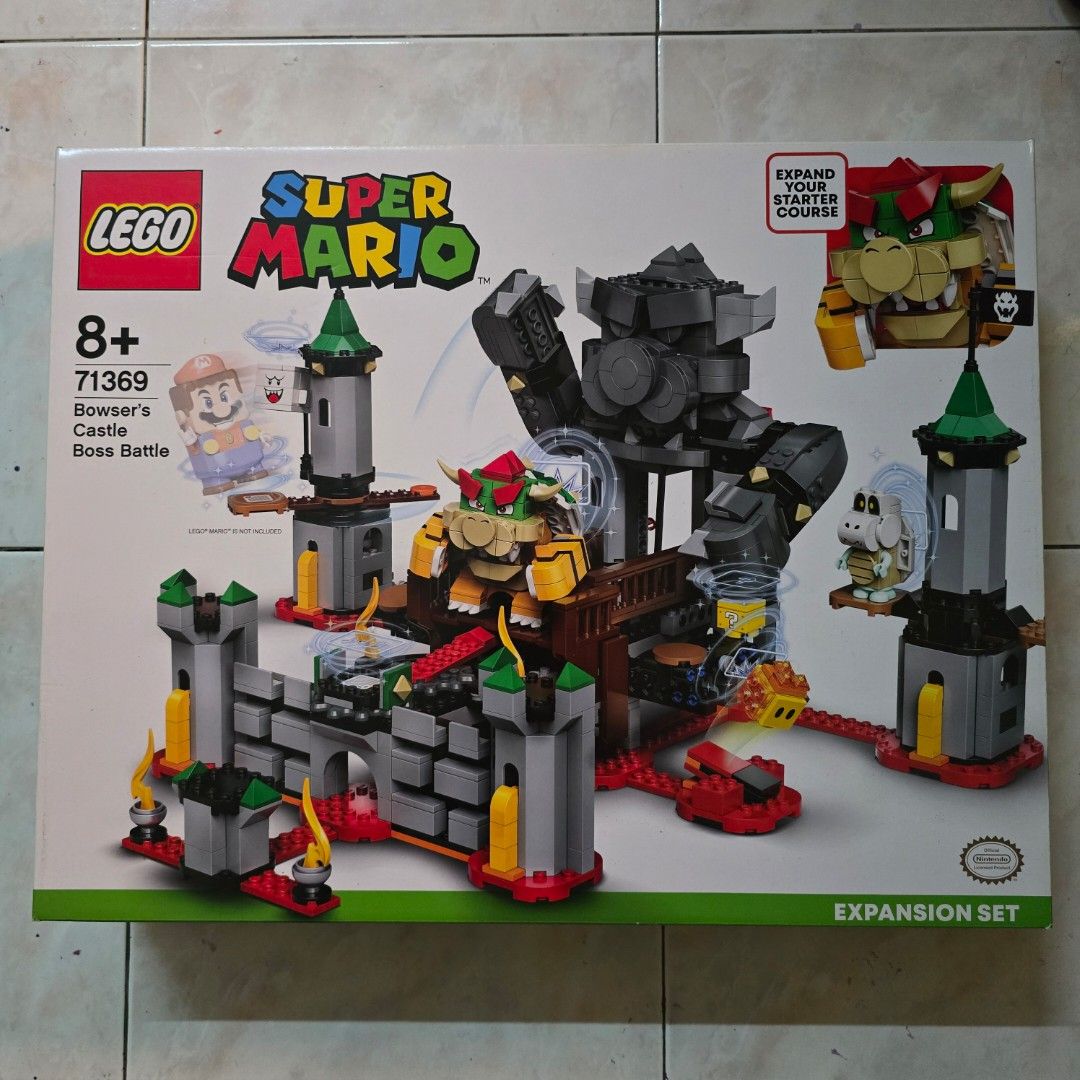 LEGO Super Mario Bowser's Castle Boss Battle Set 71369 (Brand New ...
