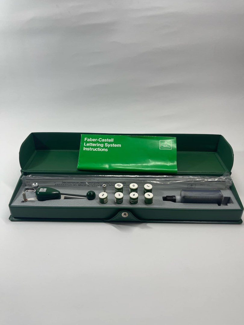 Leroy Lettering Set, Hobbies & Toys, Stationary & Craft, Art & Prints ...