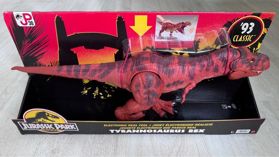 Limited Edition Jurassic Park 93 Classic Tyrannosaurus Rex TRex T-Rex ...