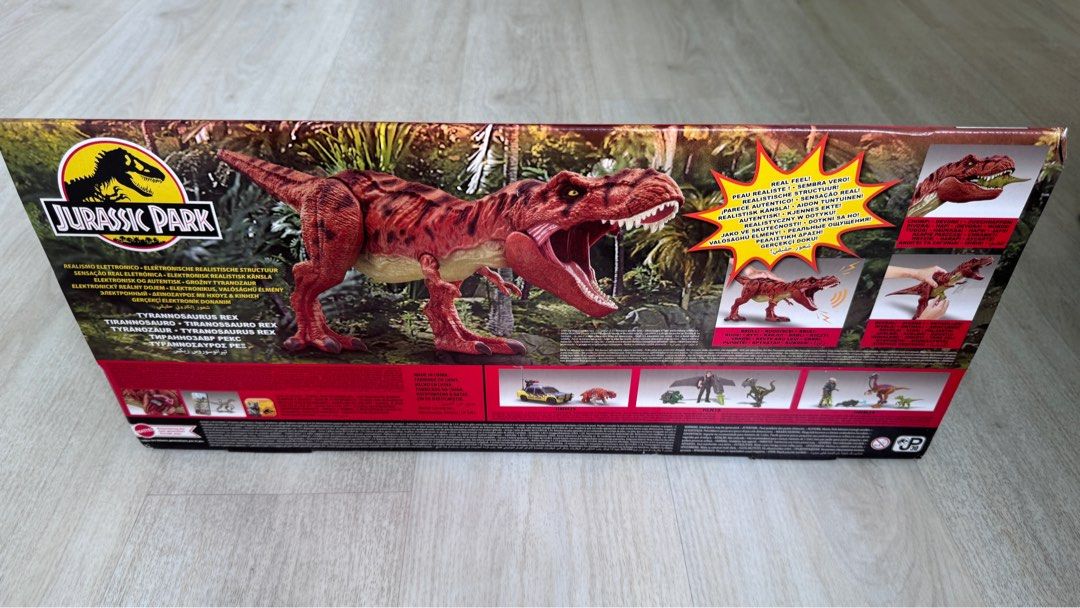 Limited Edition Jurassic Park 93 Classic Tyrannosaurus Rex TRex T-Rex ...