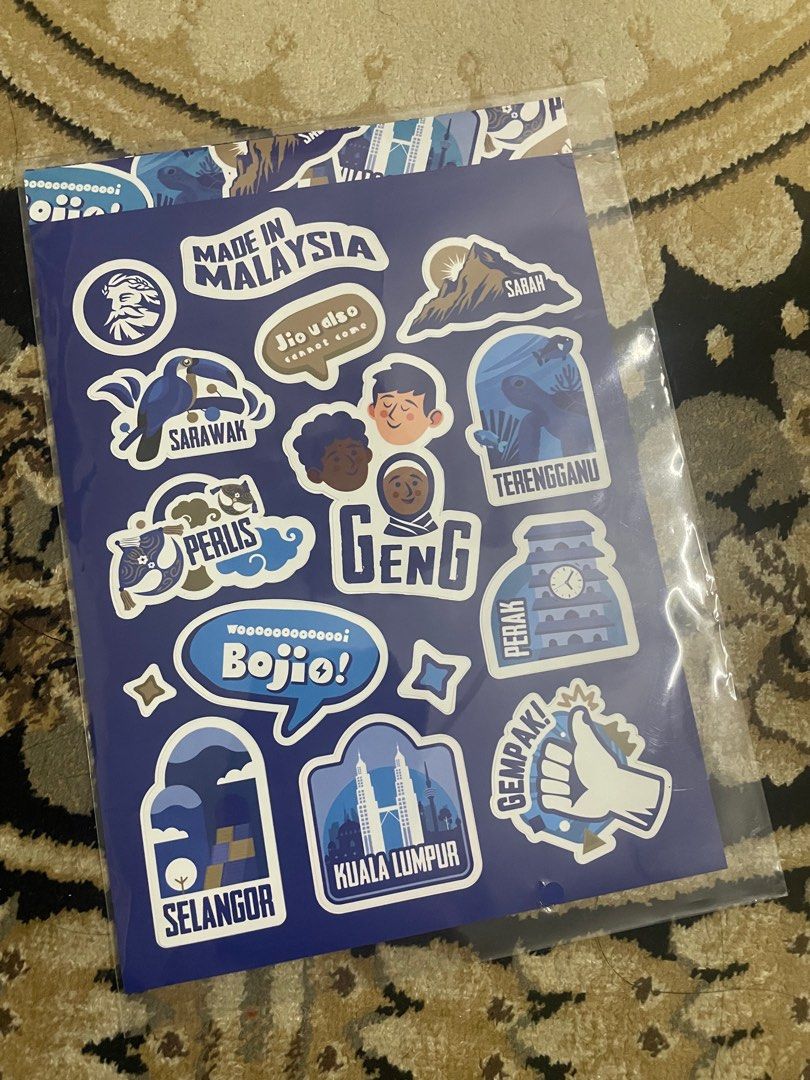 Made in Malaysia zus sticker, Hobbies & Toys, Stationery & Craft, Other ...