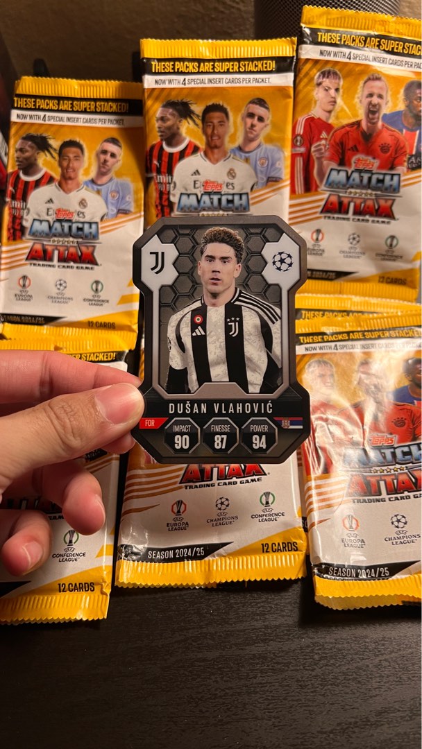 MATCH ATTAX 24/25 HARD CARD, Hobbies & Toys, Toys & Games on Carousell