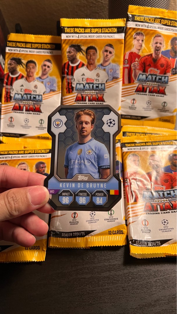 MATCH ATTAX 24/25 HARD CARD, Hobbies & Toys, Toys & Games on Carousell
