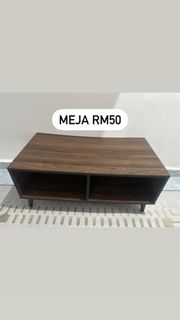 SSF side table / meja kopi / coffee table / tempered glass / meja raya ...