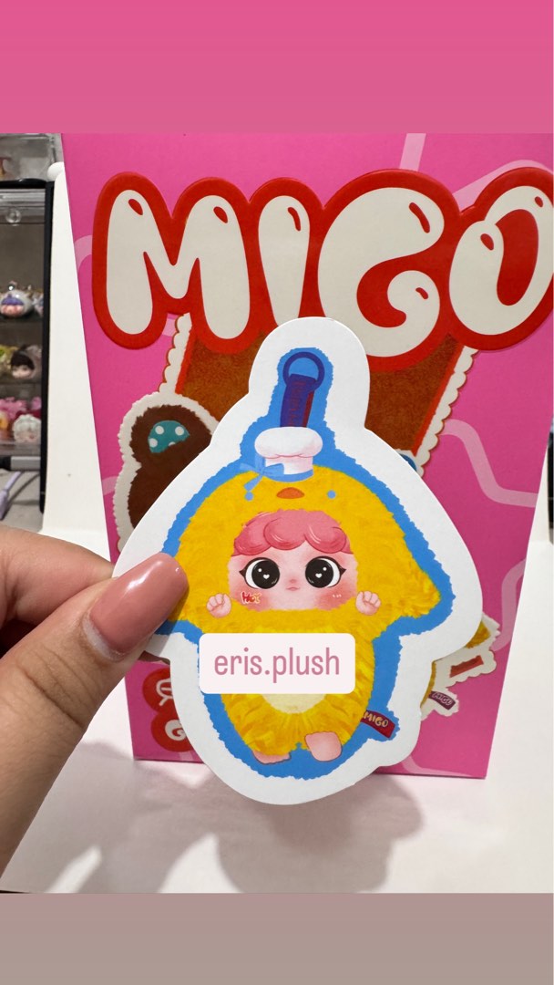 Migo Happy Ghost (Steal Food Chick), Hobbies & Toys, Toys & Games on Carousell