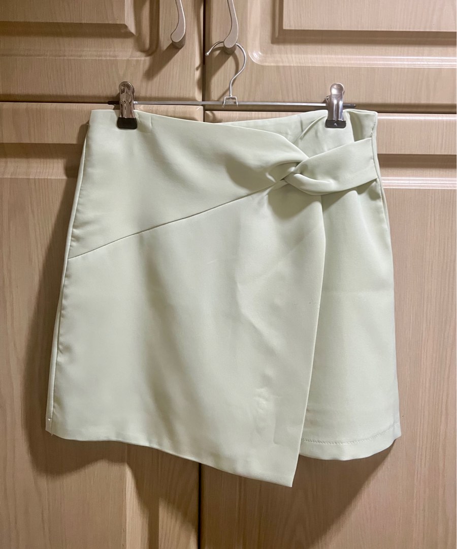 MINT GREEN SKORTS WITH LINING FROM BKK BANGKOK, Women's Fashion ...